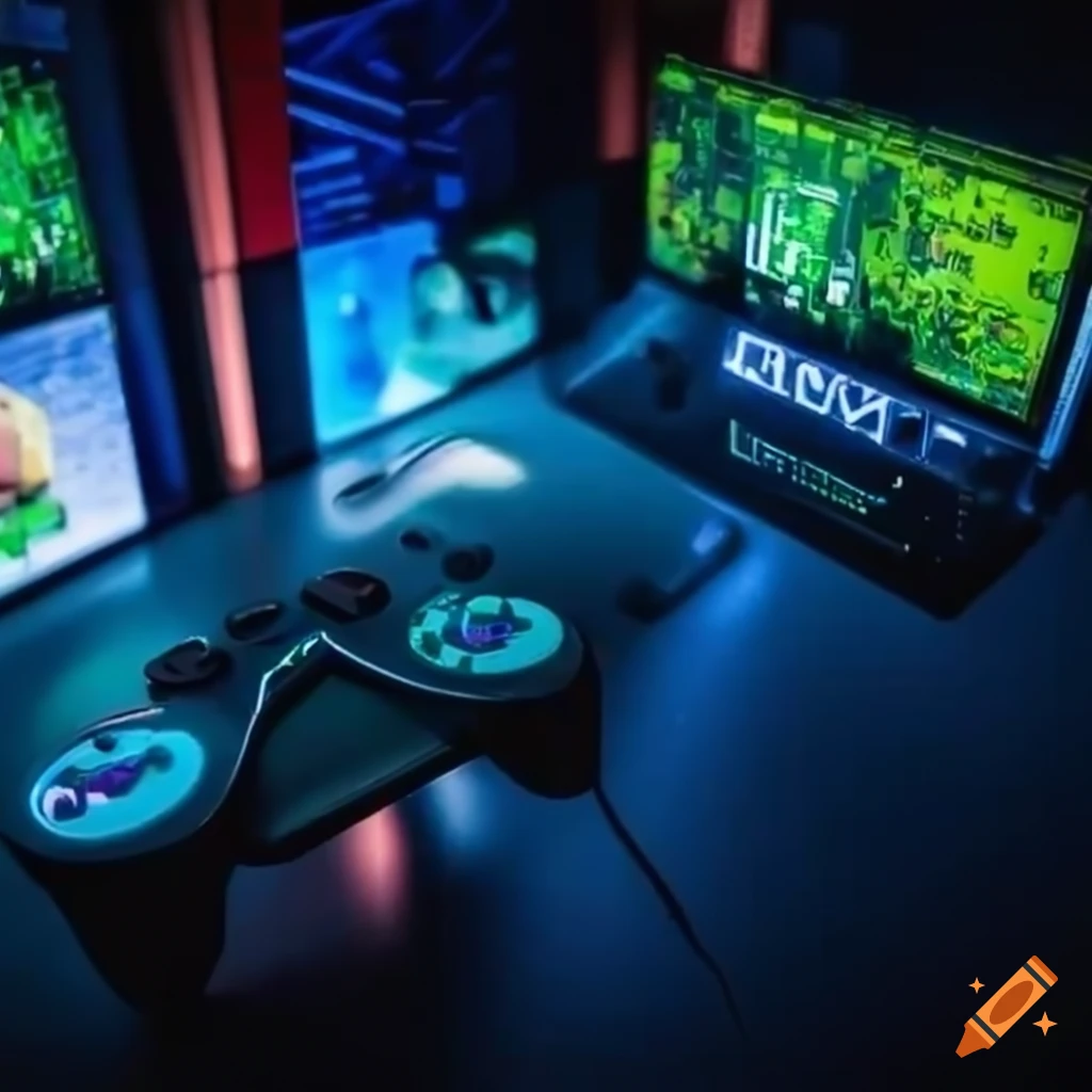 Image of a new gaming console named poly station