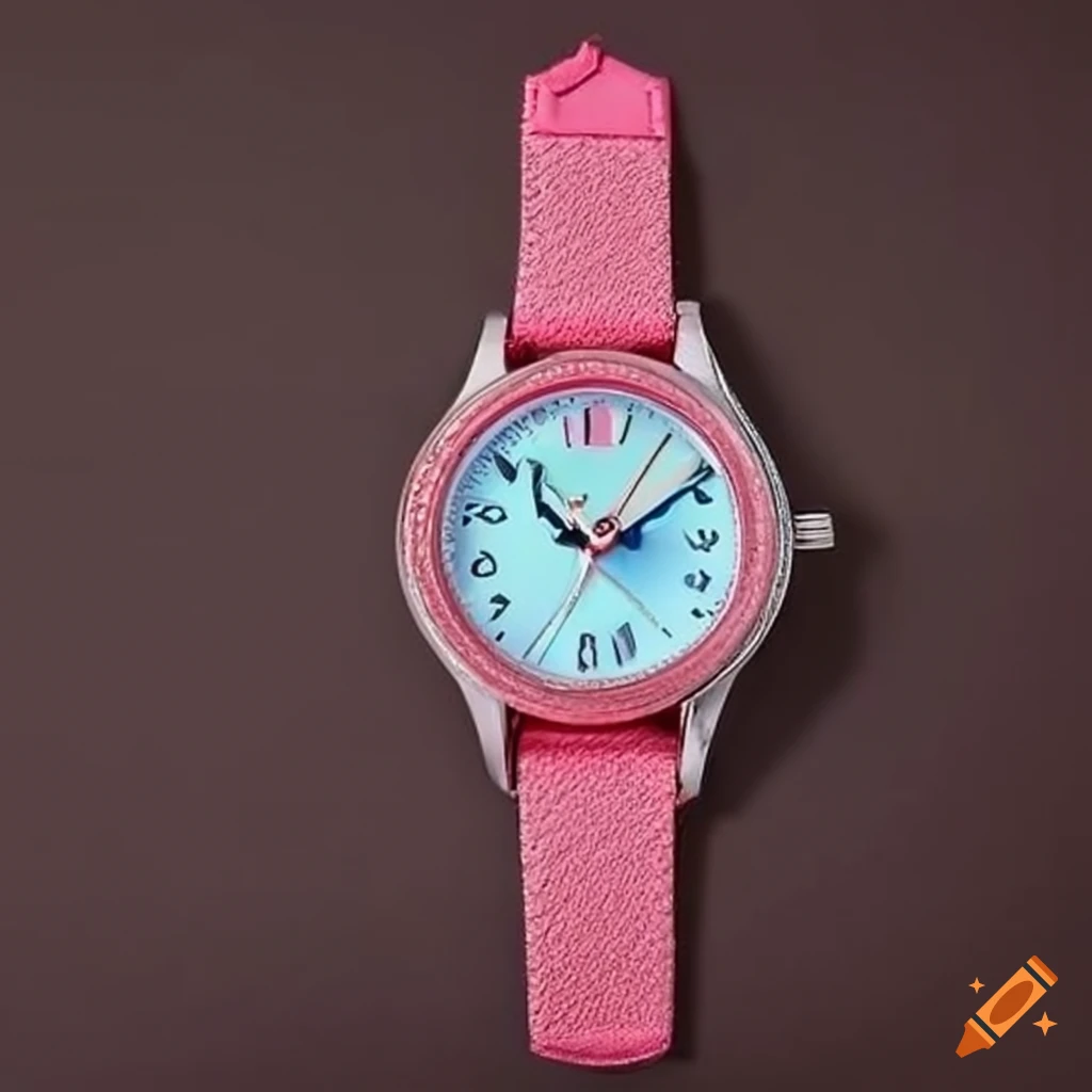 Diamond-studded kids watch