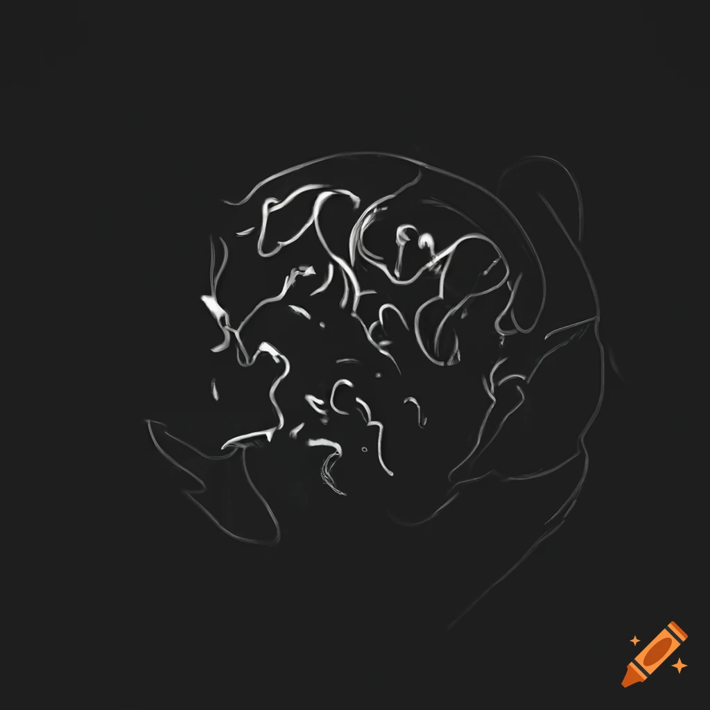 Minimalist design for a techno album