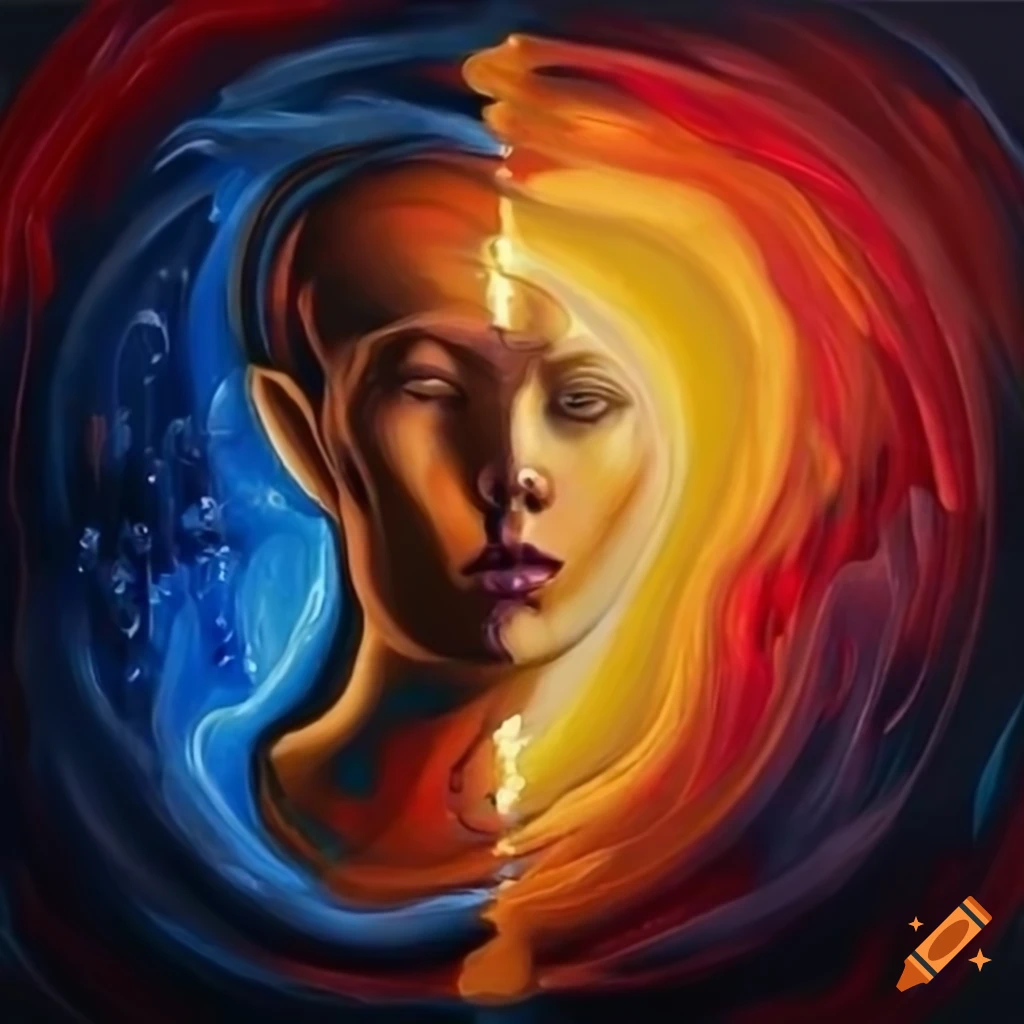 Image of reversed Warpstorm of The Lovers and Eight of Cups (Failure ...