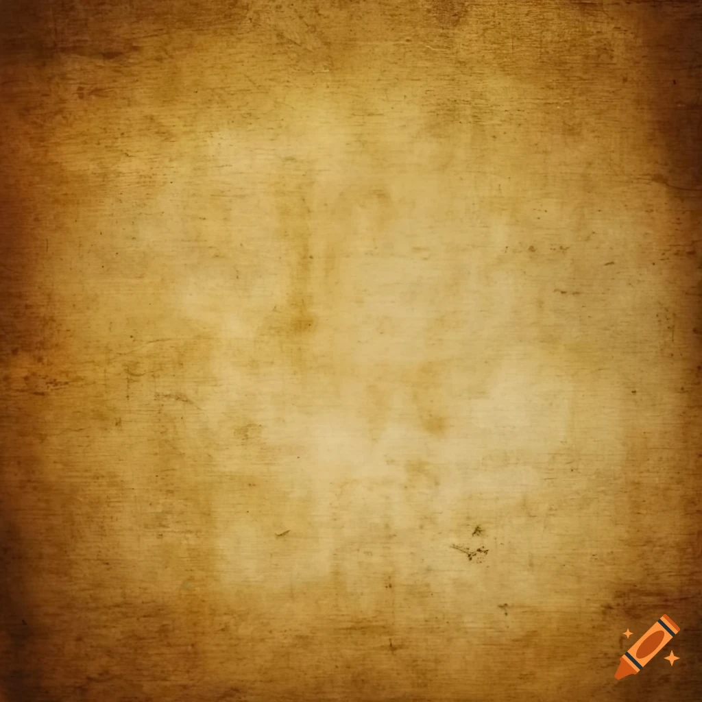 Yellowed paper texture background