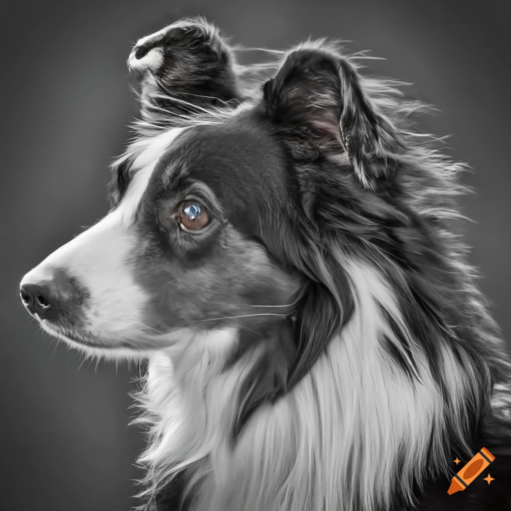 Border collie dog