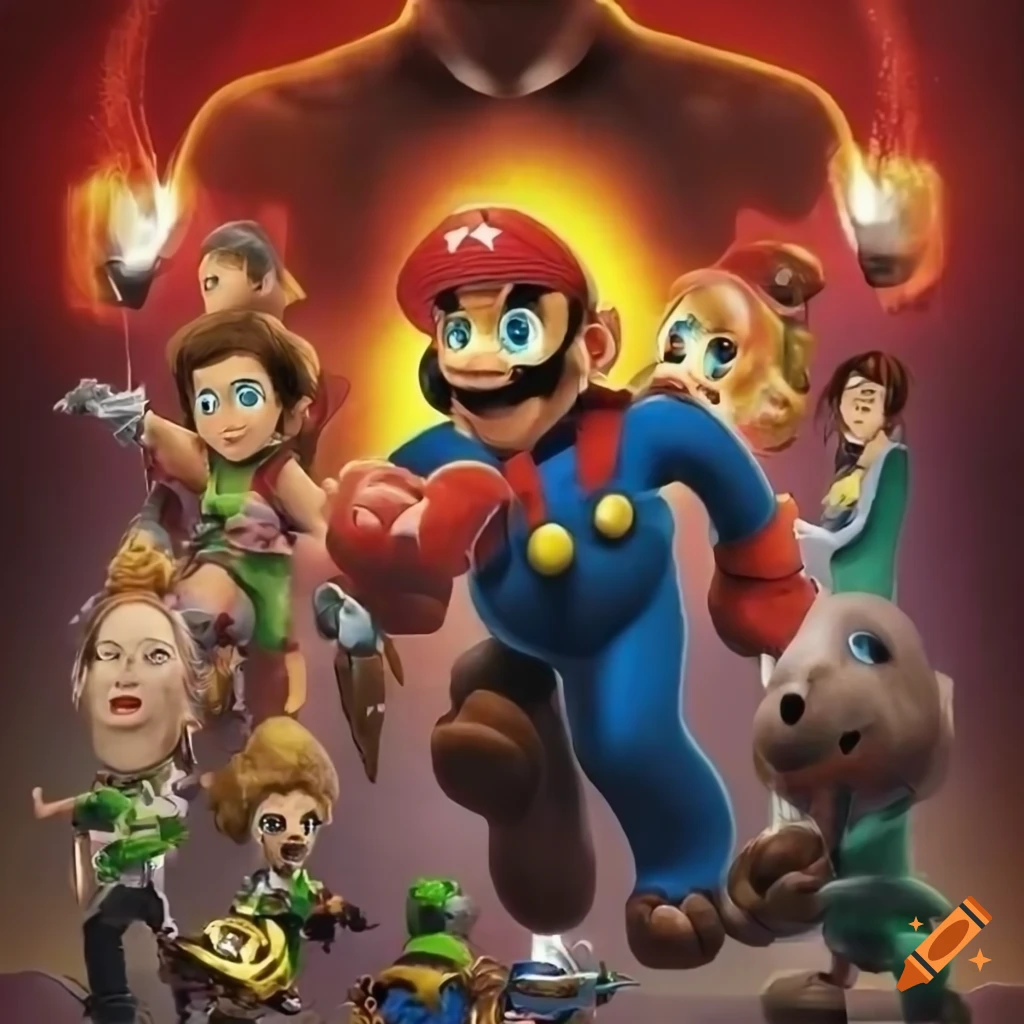 Poster for Nintendo the movie on Craiyon