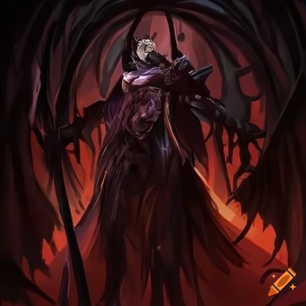 Image of a blood raven