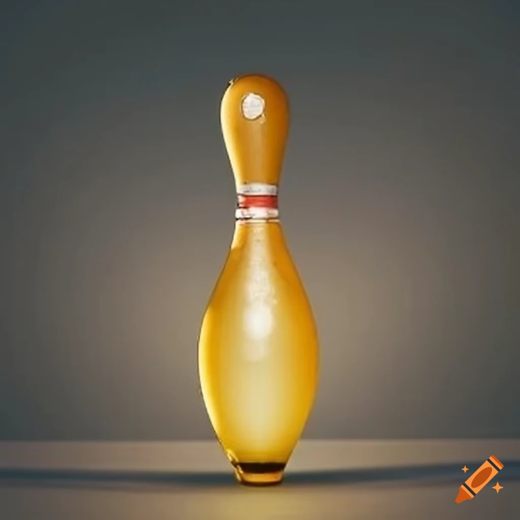 Beer shaped like a bowling pin