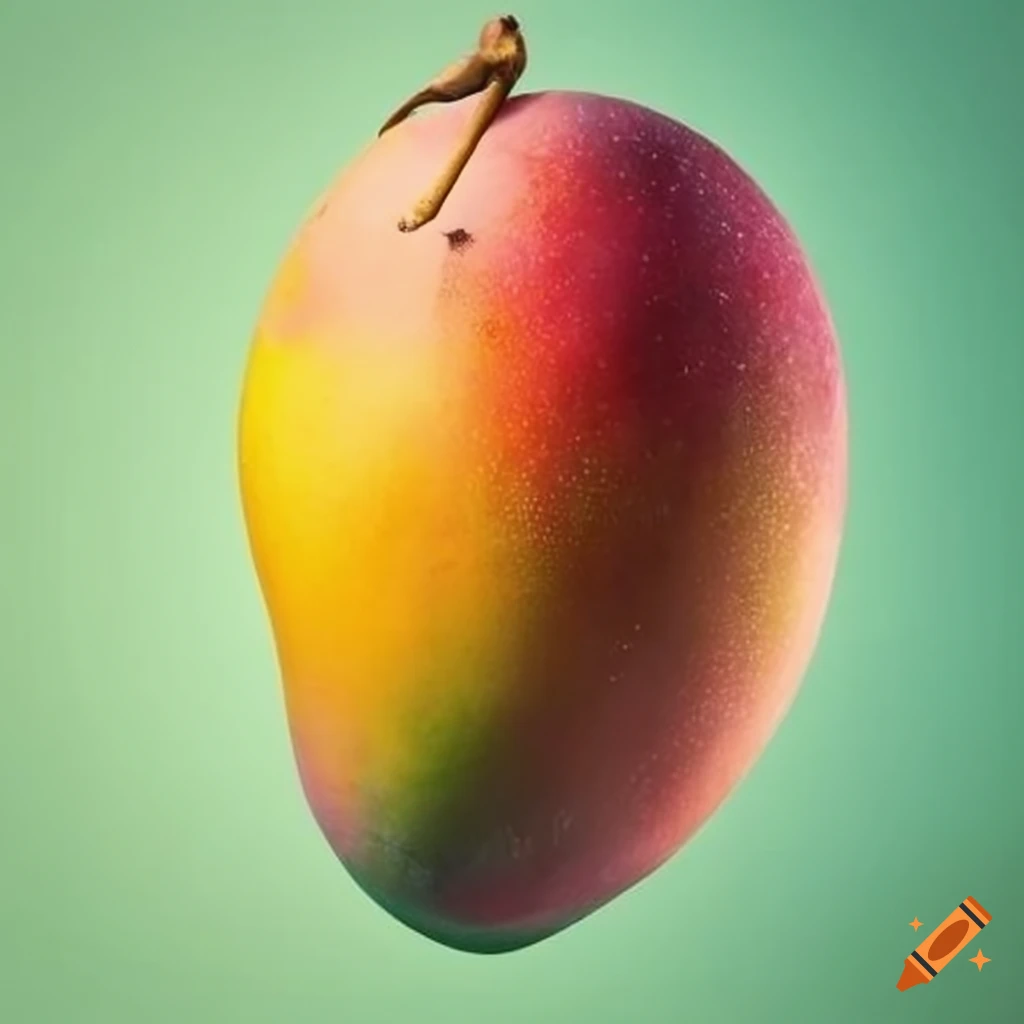 Fresh mangoes on Craiyon