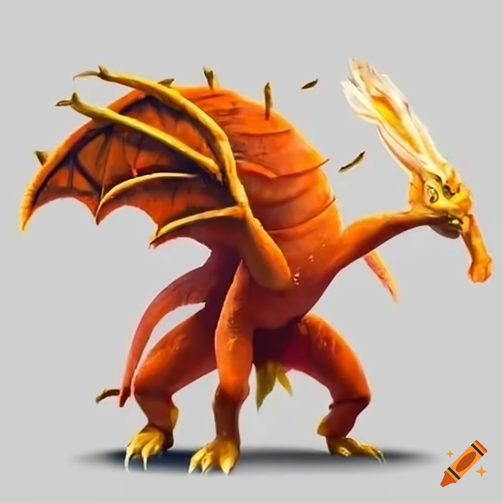 Carrot dragon artwork