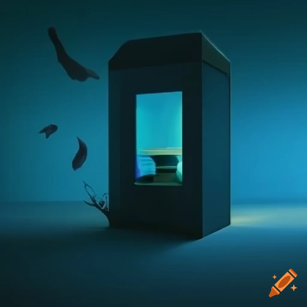 Ambient booth for calming anxiety