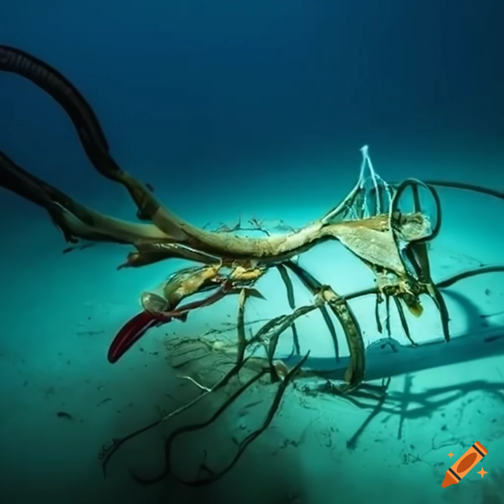 Mechanical sea creatures discovered after world war ii