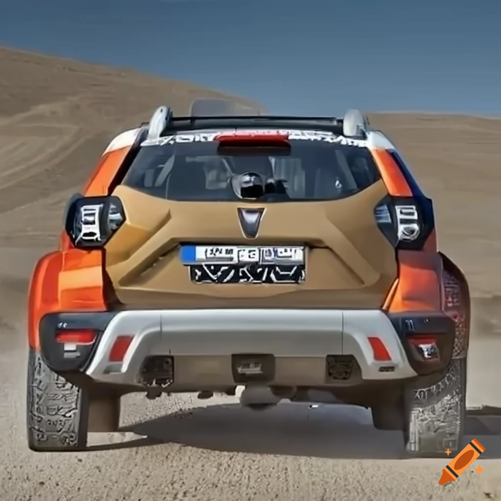 2022 dacia duster rally racing car on Craiyon
