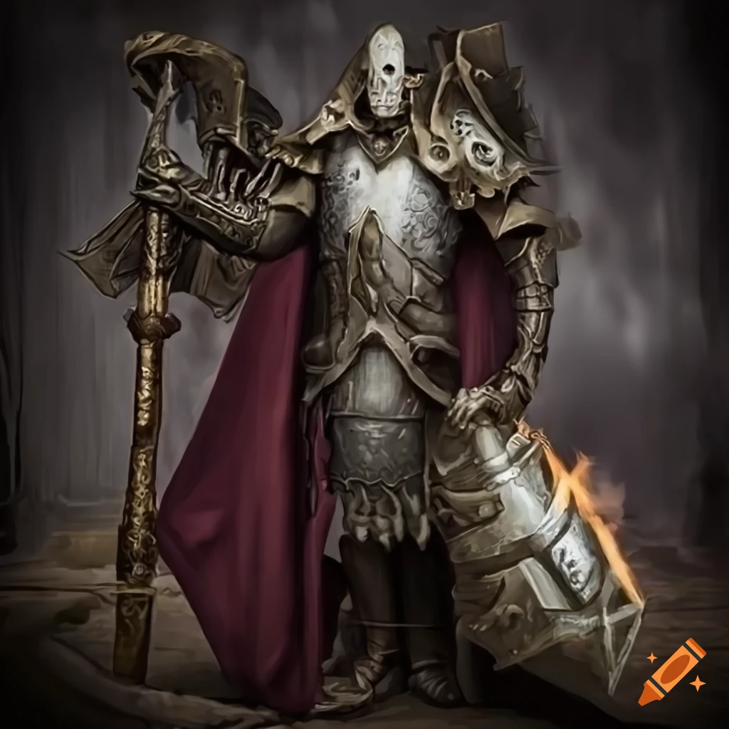 Image of an undead paladin