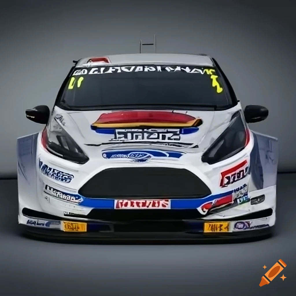 Ford fiesta btcc racing car on Craiyon