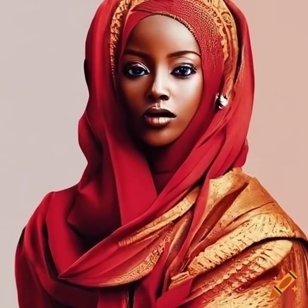 Beautiful woman from somalia on Craiyon