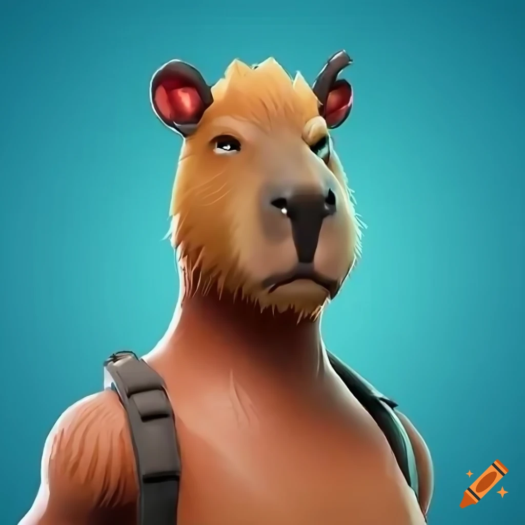 Capybara skin for fortnite