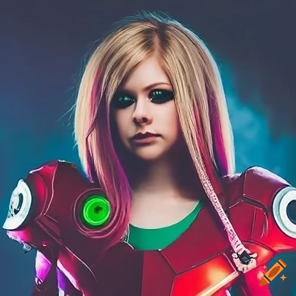 Avril lavigne as metroid character