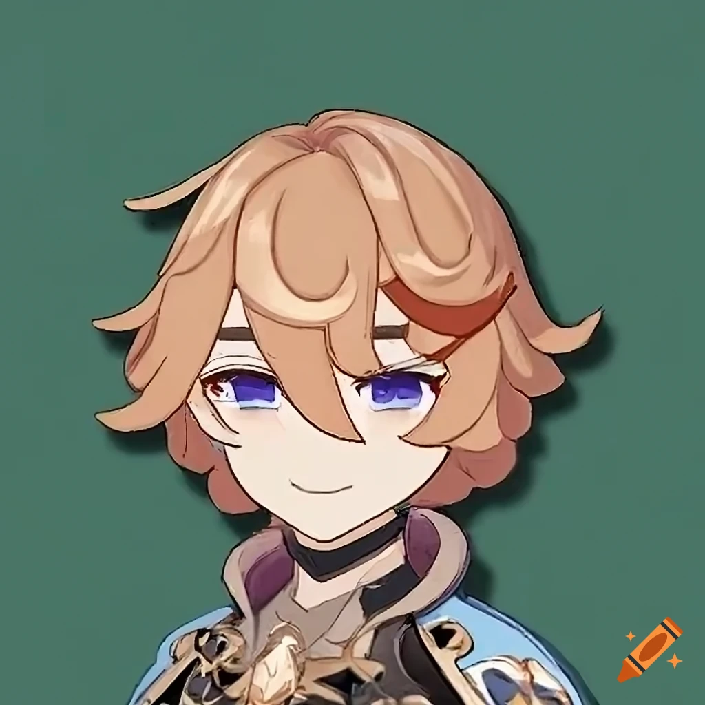 Genshin impact male character artwork