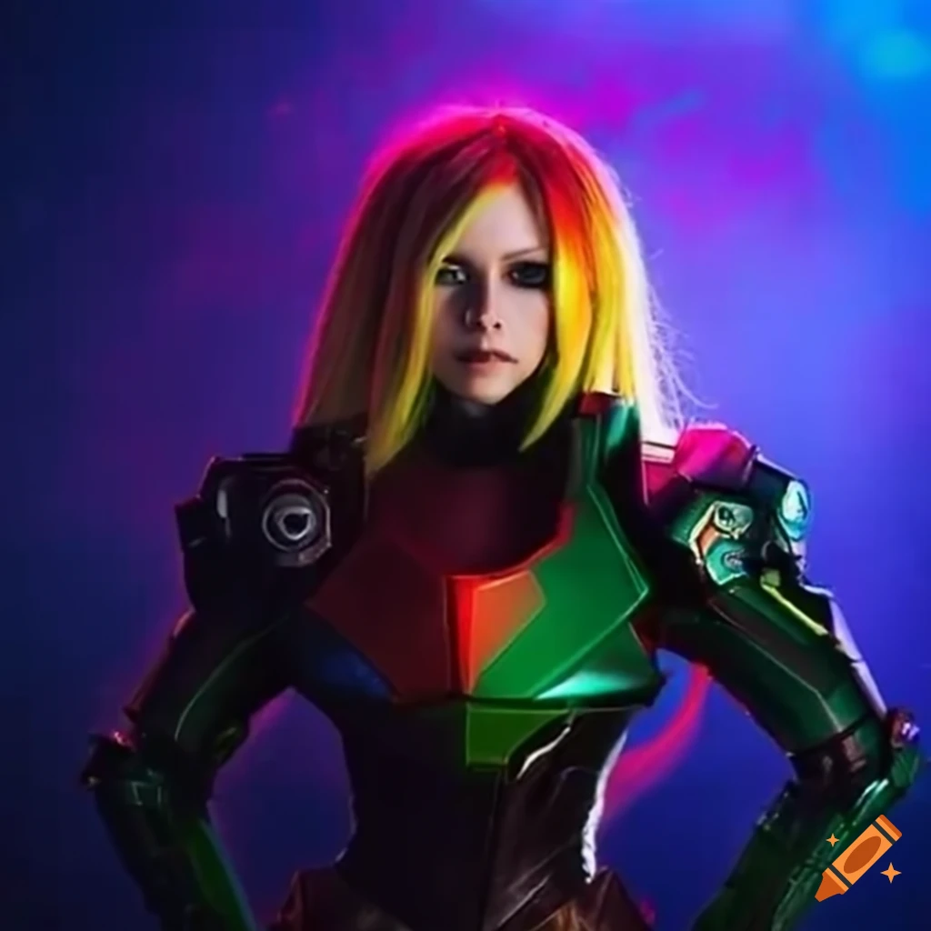Avril lavigne as metroid character