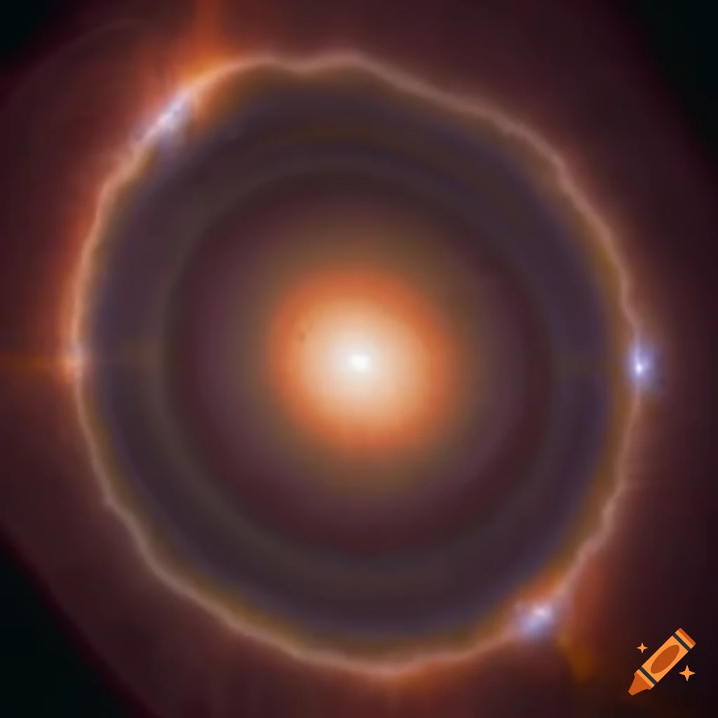 Visual representation of a multiverse with time and dimensions