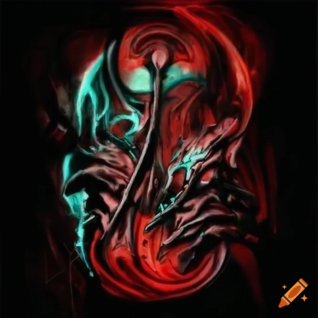 Graffiti of a sword in hellion style