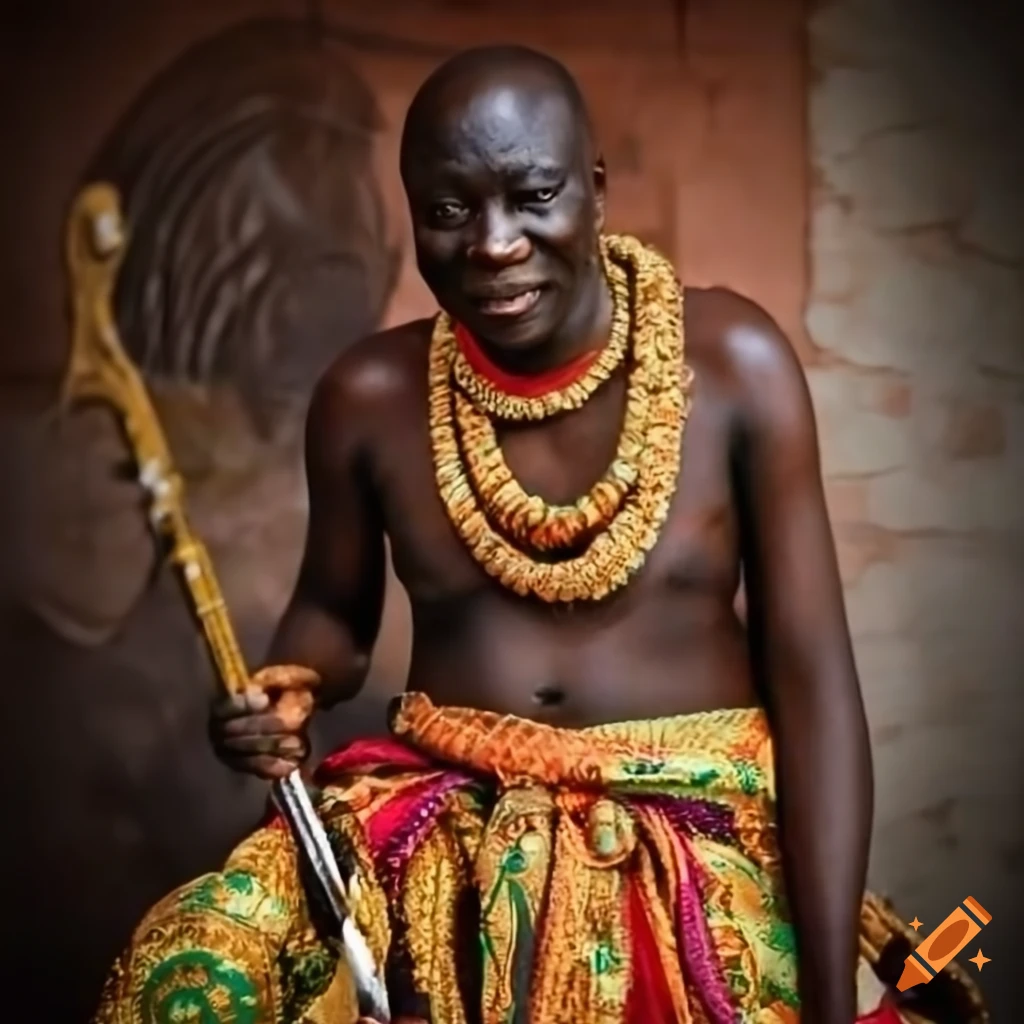 Portrait of Amon N'Douffou V, king of the Kingdom of Sanwi on Craiyon