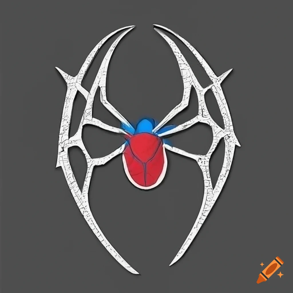 Unique and creative Spider-Man logo design on Craiyon