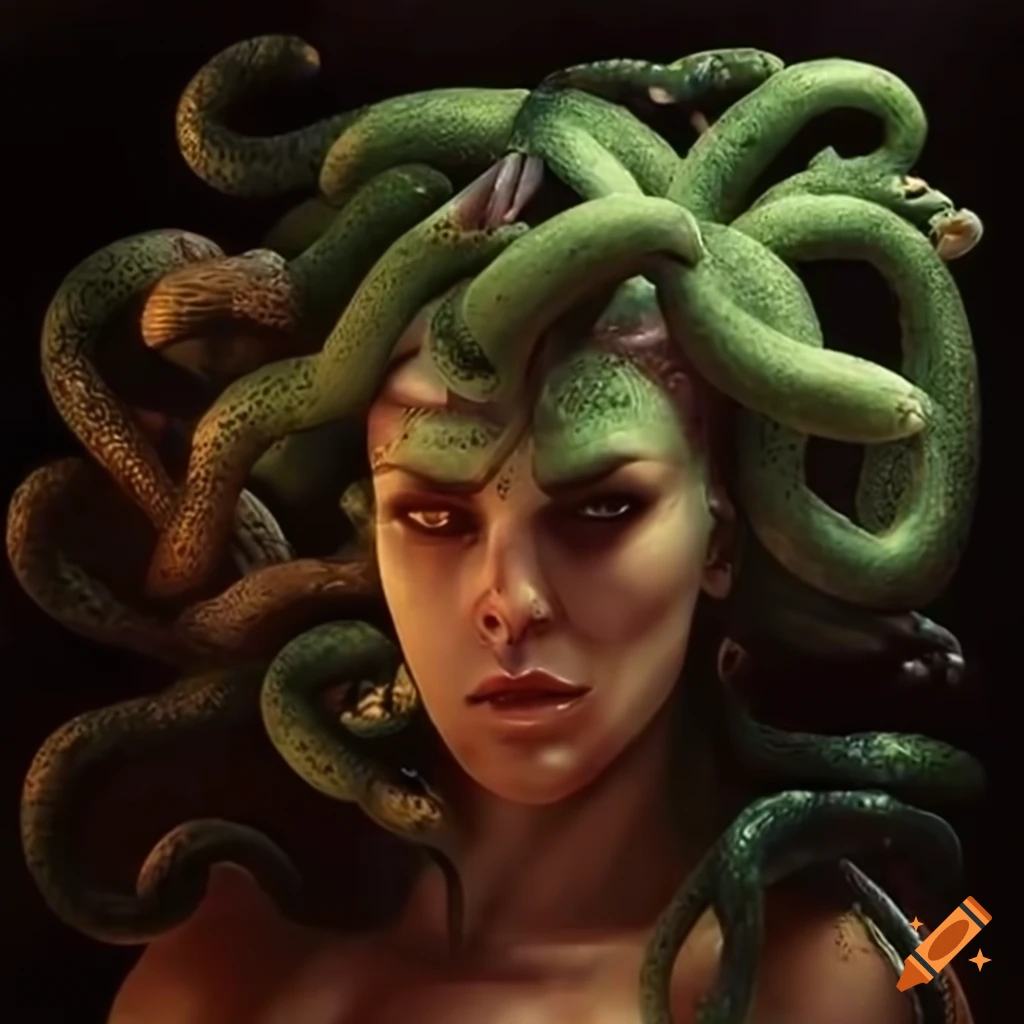 Medusa character from battle through the heavens