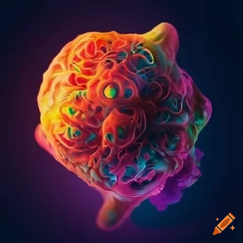 Illustration explaining how something works on Craiyon