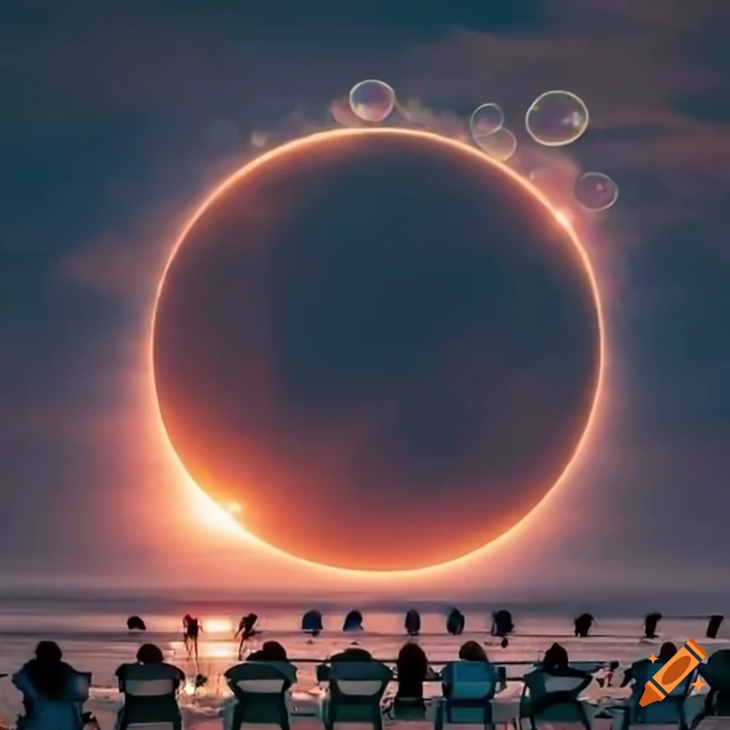 Invitation design for a solar eclipse viewing party