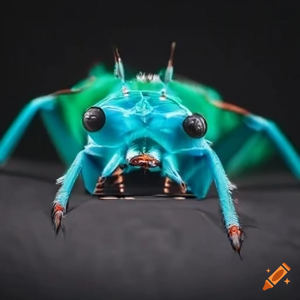 Image of an alien insect king