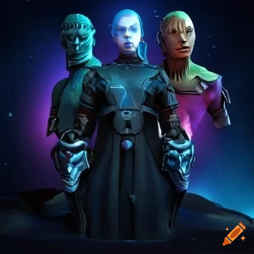3d artwork of "galactic guardians"