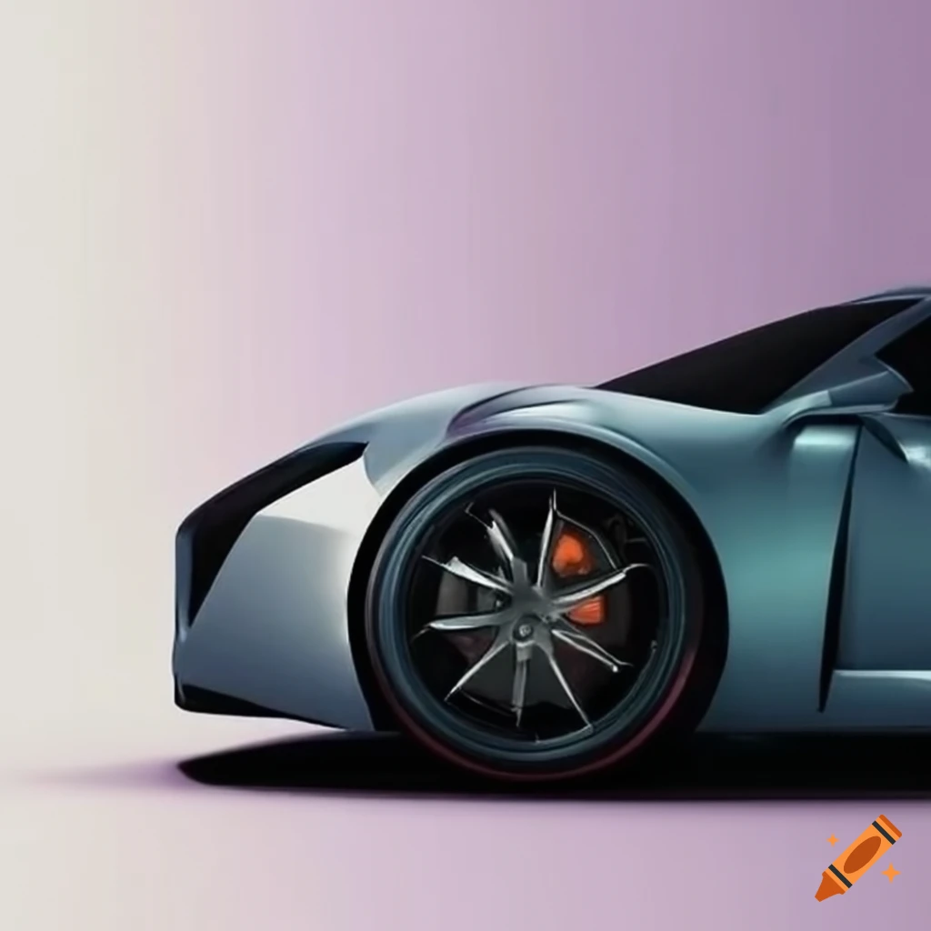 Sleek and powerful sports car on Craiyon