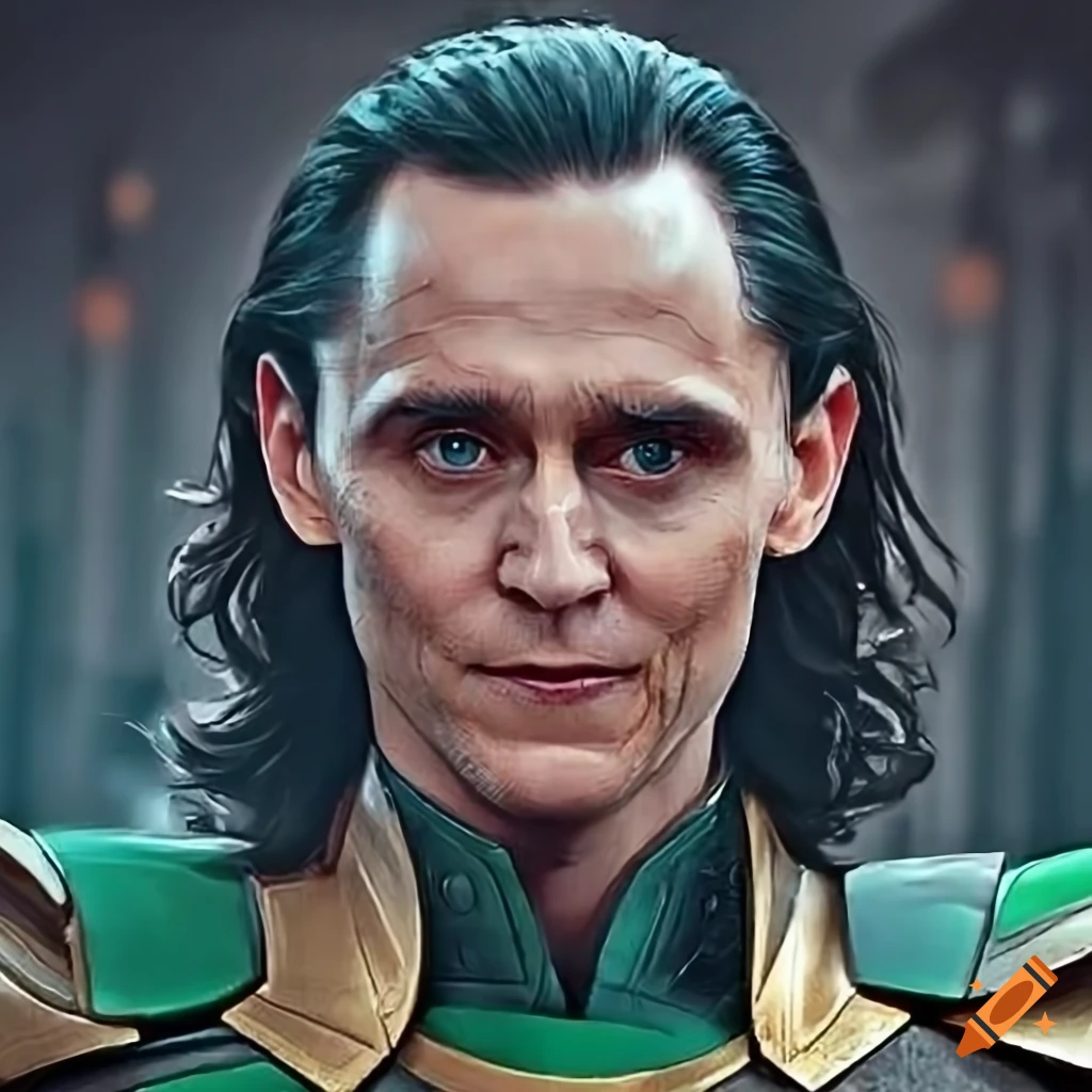 Loki character from marvel on Craiyon