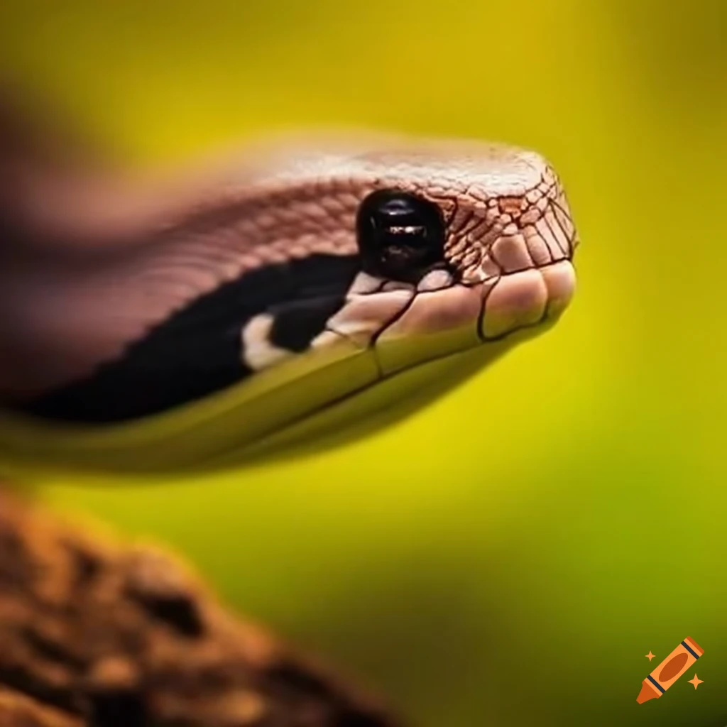 Mystic hills with a long snake winding around