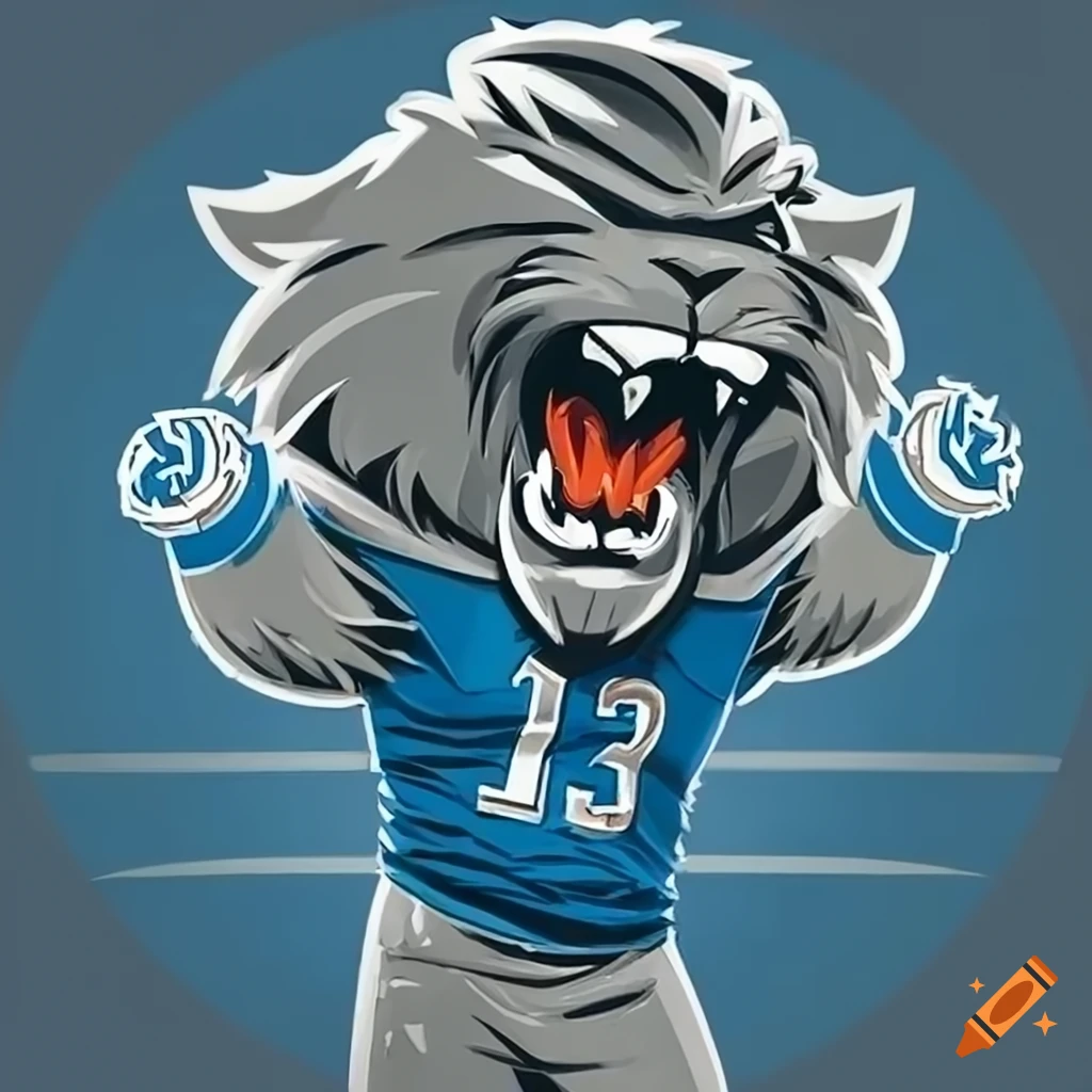 Mascot of the lions nfl team