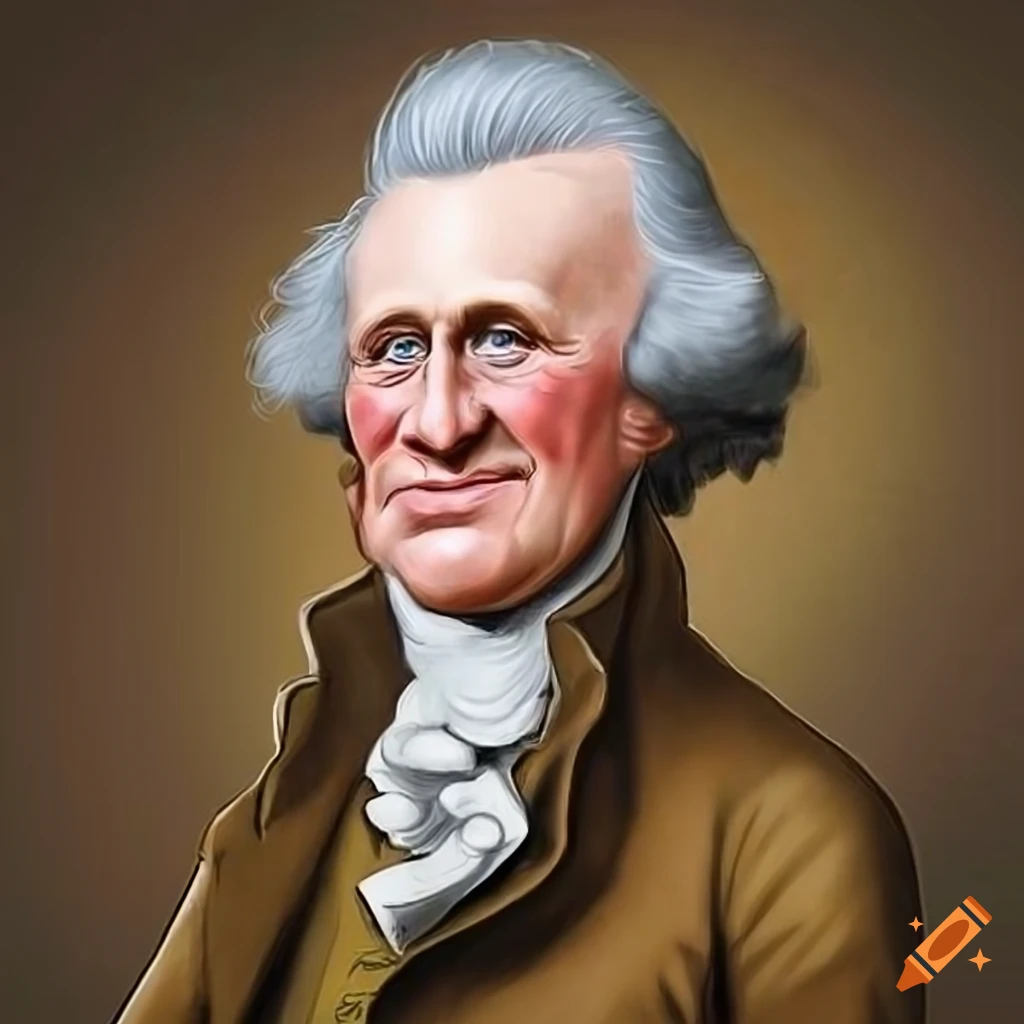 Caricature of james monroe