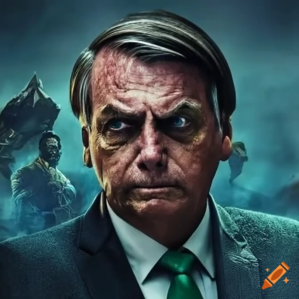 Movie poster featuring bolsonaro in an action role