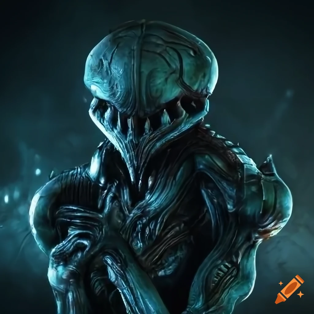 2d metroid game featuring a desiccated alien creature
