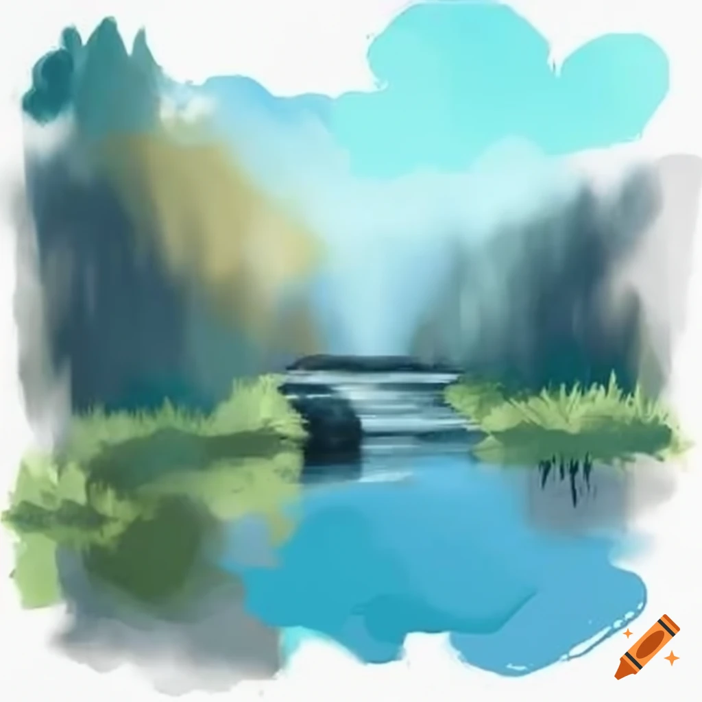 Drawing of water drainage