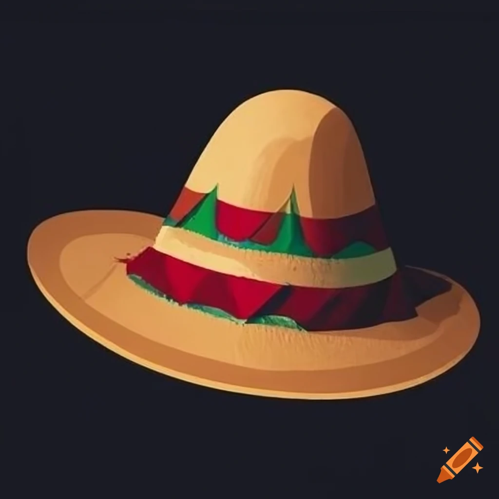 Traditional mexican hat