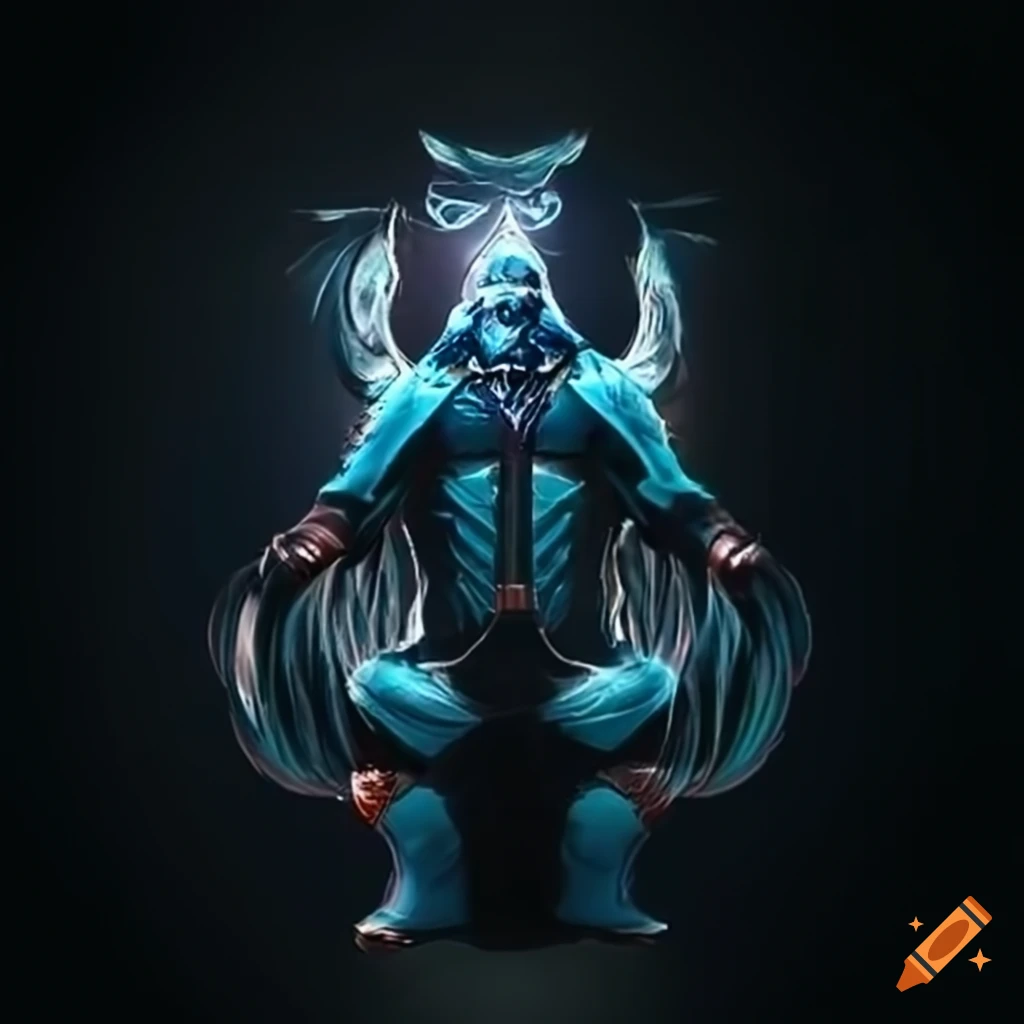 Sigma character from a video game on Craiyon