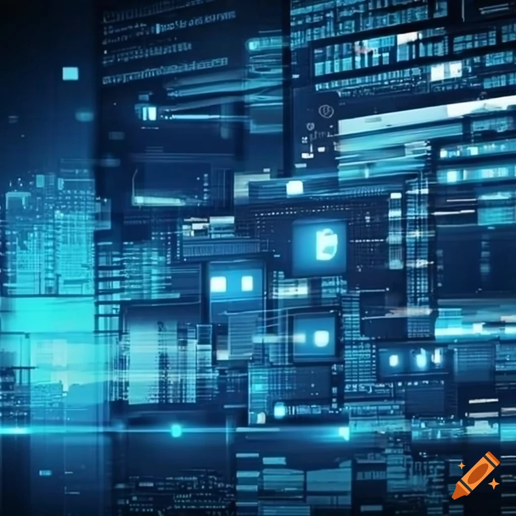 Linkedin background for industry technology and communications