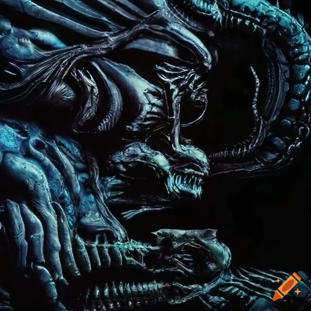 Desiccated alien creature in a 2d metroid game