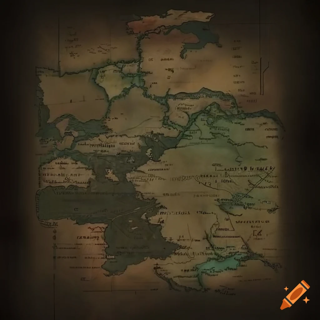 Ww1 style tactical map