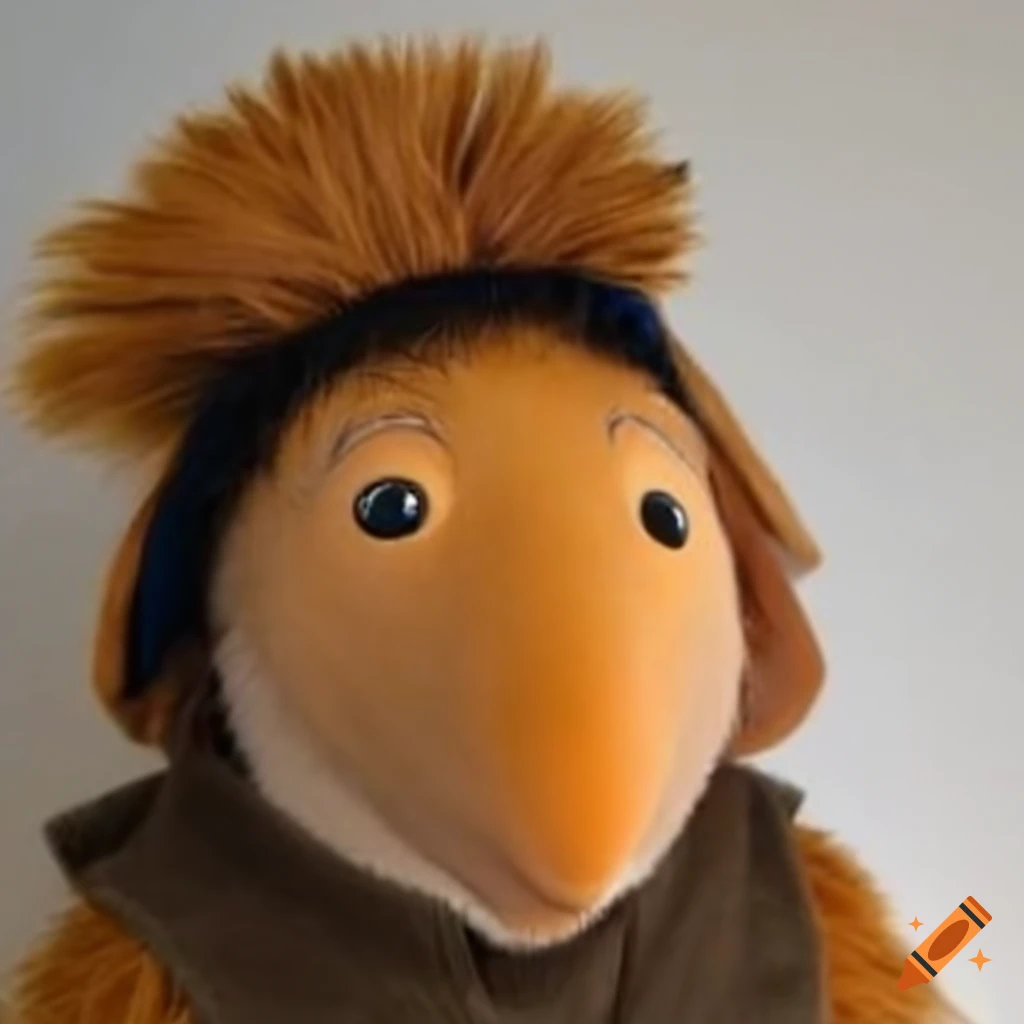 Image of a womble on Craiyon