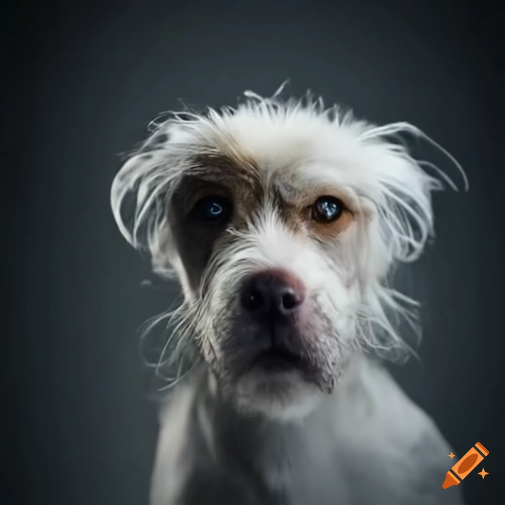 Dog with substance abuse problem