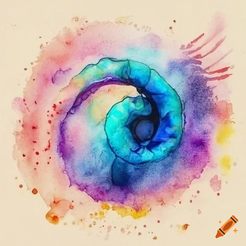 Drawing of a water drainage system