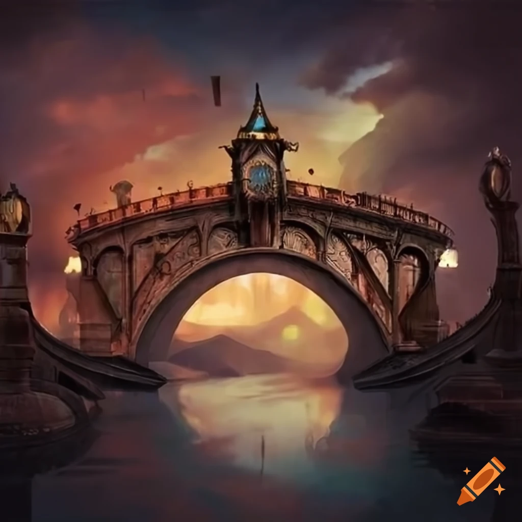 Steampunk bridge