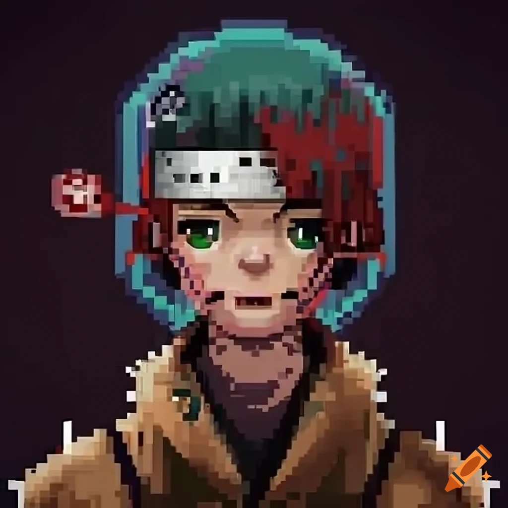 Character inspired by azuki nft collection