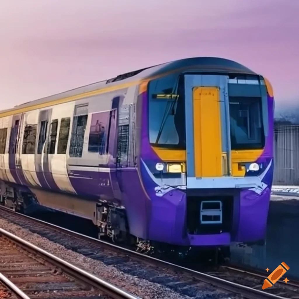 Alstom aventra train on west highland line