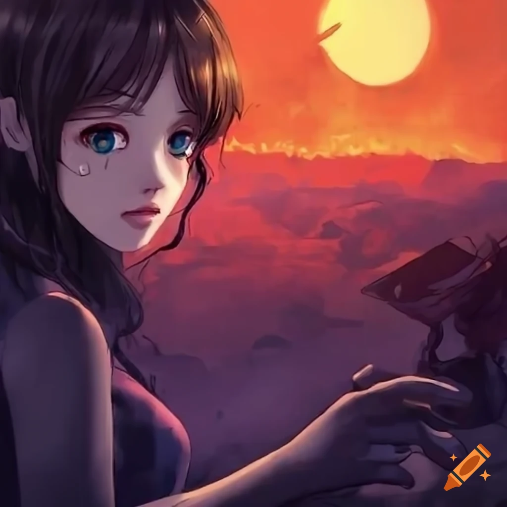 Cover art of a video game with a running girl
